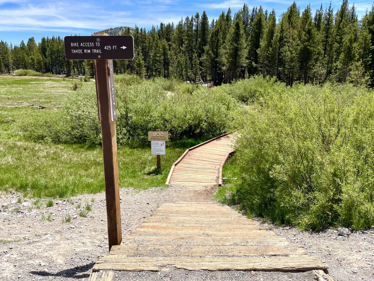 Tahoe Meadows Access Ramp - Tahoe Fund